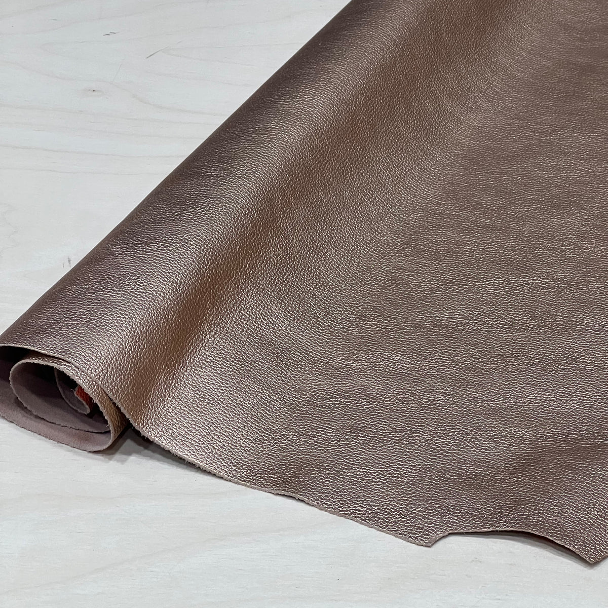 Adria Leather - Rose Gold Metallic – Hand and Sew Leather