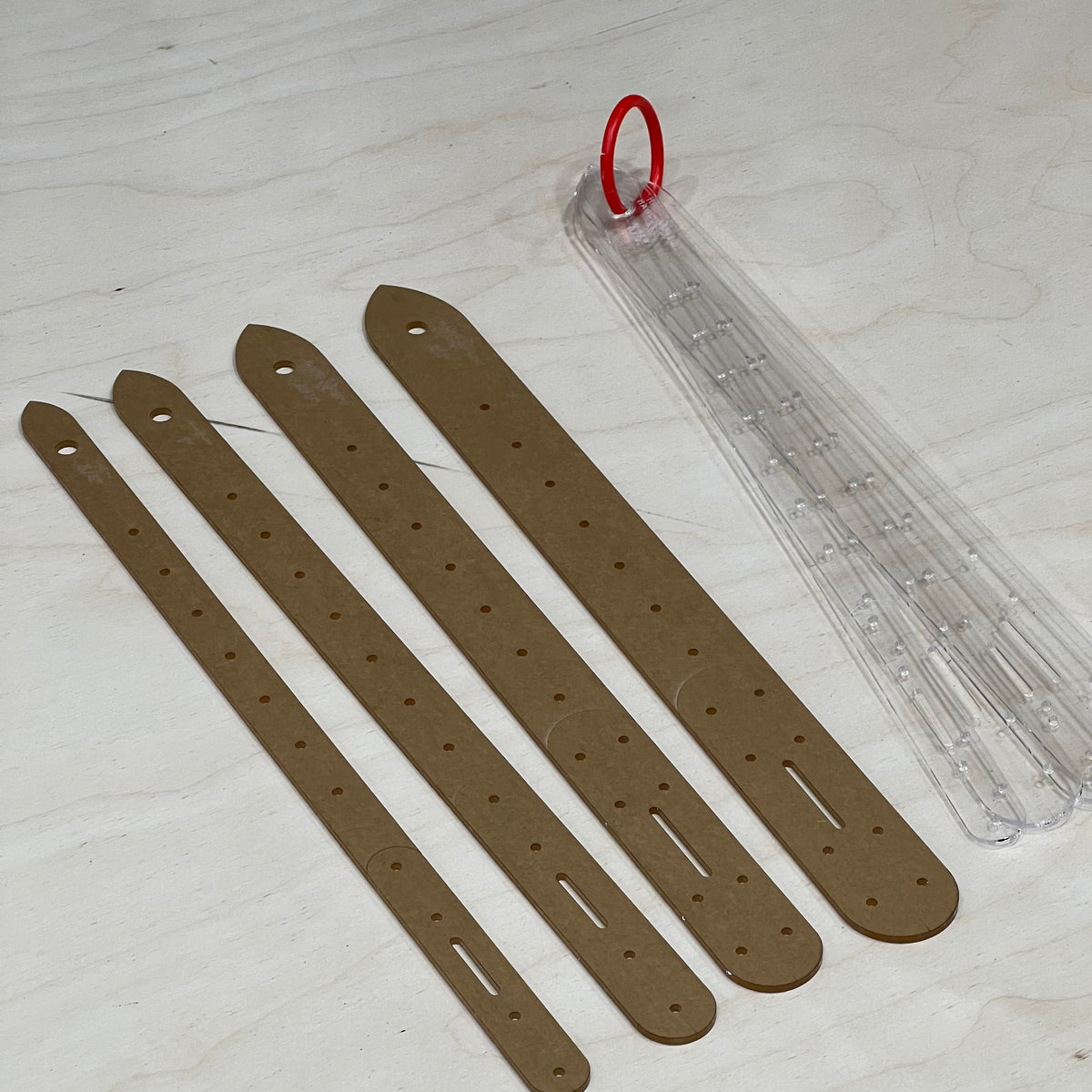 Belt Strap End Acrylic Templates – Hand and Sew Leather