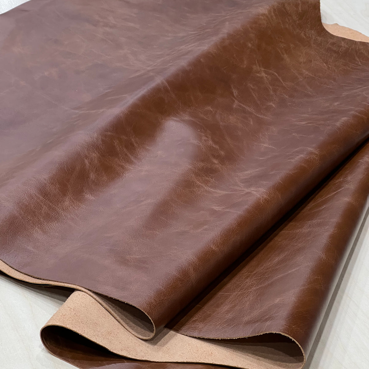 Water Buffalo - Antique Brown ~3oz Leather – Hand and Sew Leather
