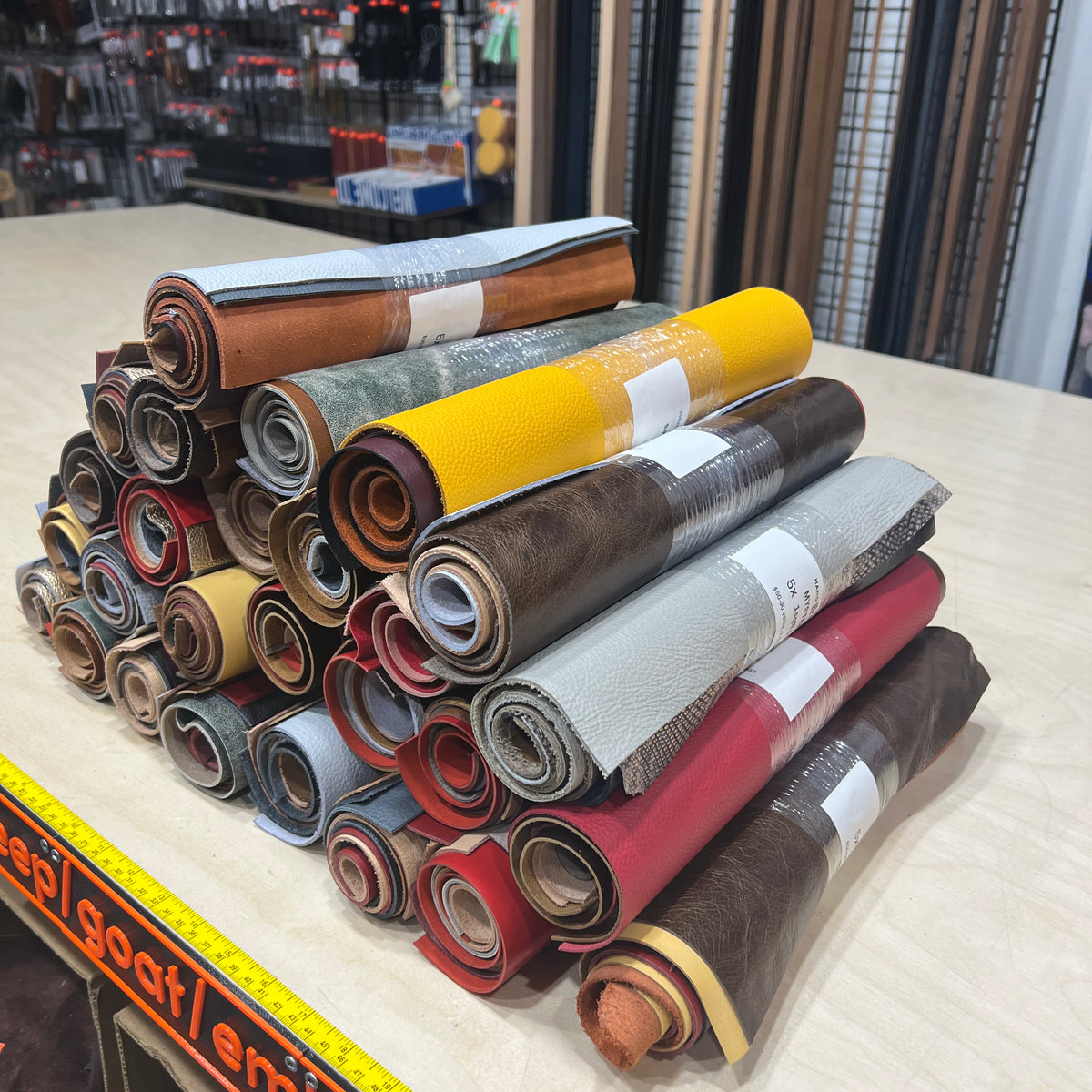 MYSTERY Leather Bundle- 5sqft – Hand and Sew Leather