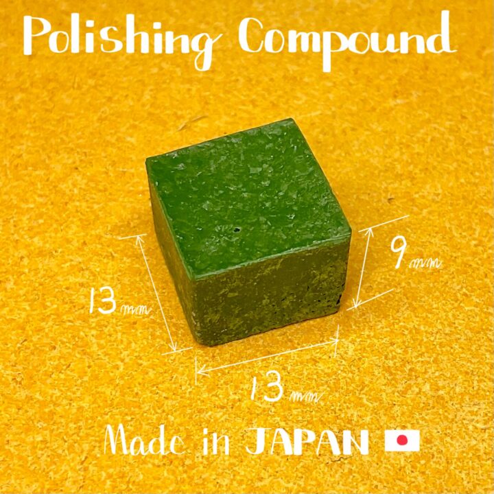 OKA Green polishing compound strop paste – Hand and Sew Leather