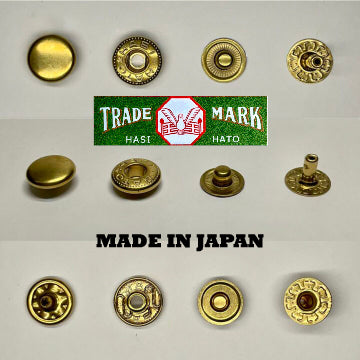 Hasi Hato Pro Glove Snaps - (10mm + 12.5mm) – Hand and Sew Leather