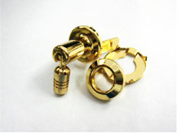 Toggle Flip Clasp- 24k Gold, Nickel – Hand and Sew Leather